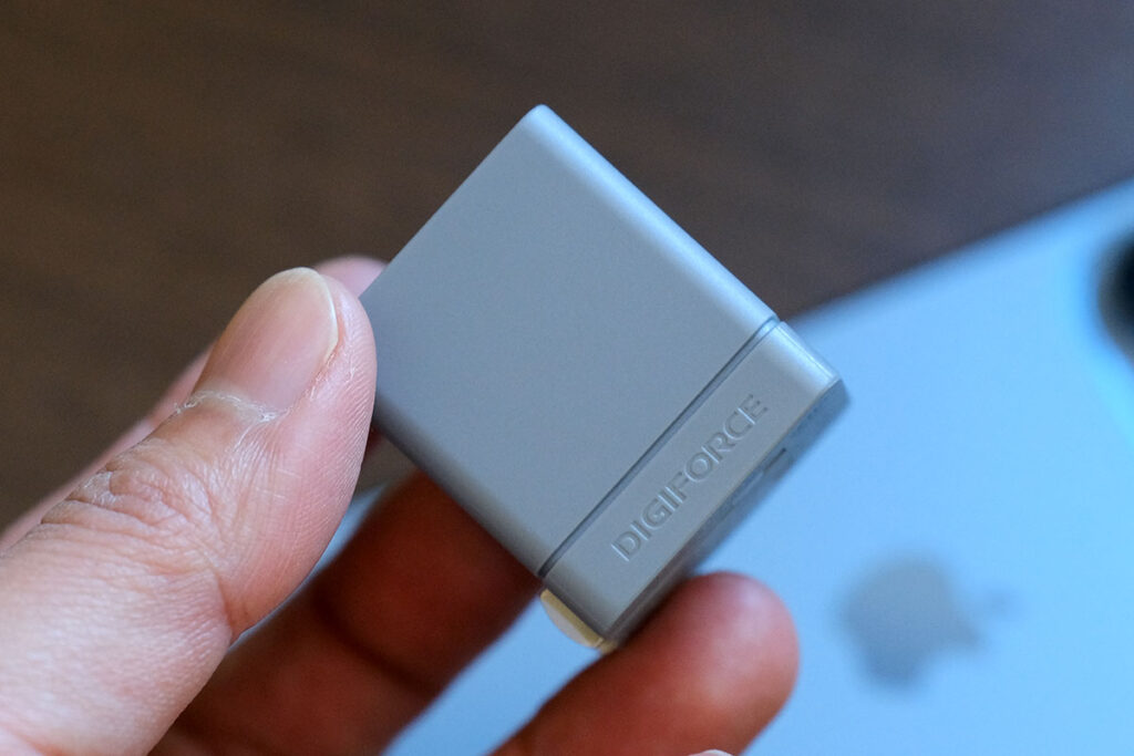 DIGIFORCE 20W USB PD レビュー！オシャレでスマホに最適な充電アダプタ | シンスペース
